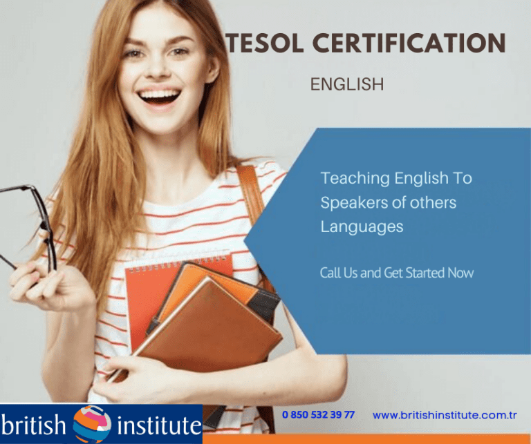 TESOL Certificate [ Online150 saat ] – britishinstitute.com.tr